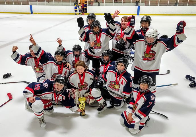 The Pee Wee B Knights are Champions – HOCKEY WEST ISLAND